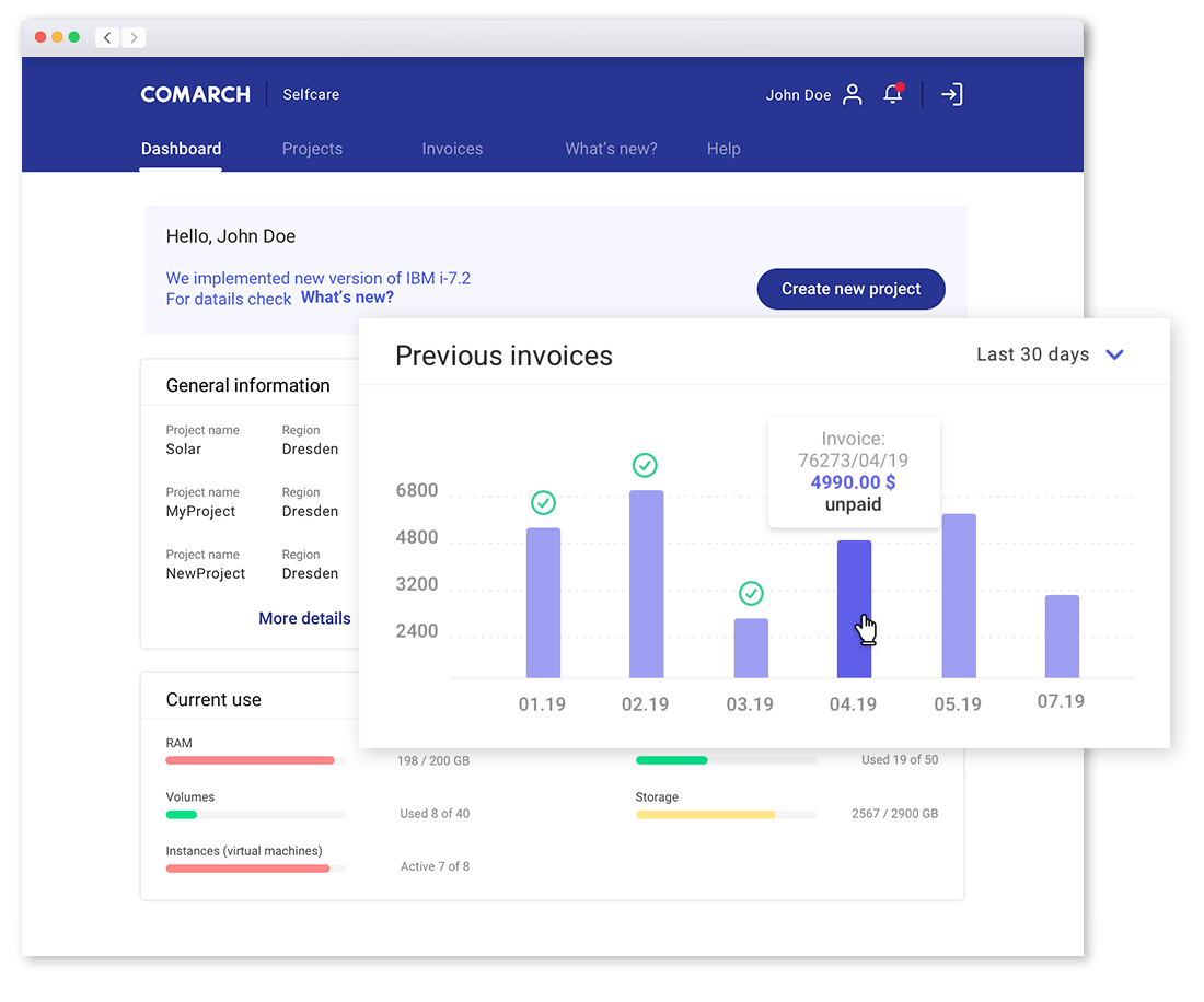 Comarch PowerCloud | Unterstützt von Experten ️